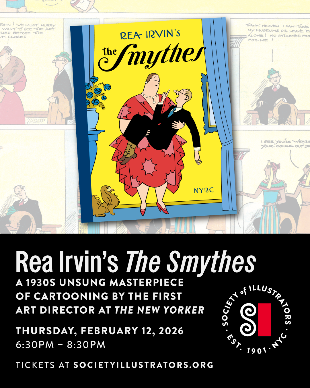 Rea Irvin’s 'The Smythes' with R. Kikuo Johnson, Dash Shaw, and Caitli ...