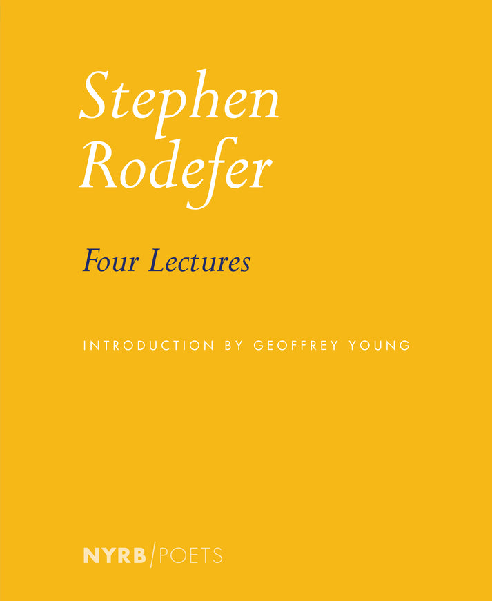 Four Lectures – New York Review Books